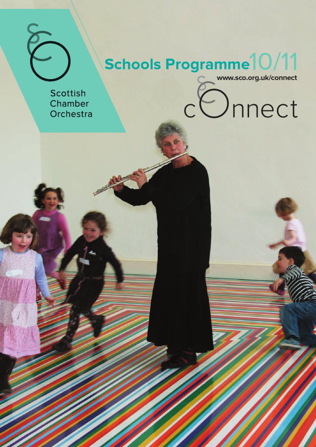 SCO Connect School Programme 2010-11 by Scottish Chamber Orchestra - Issuu