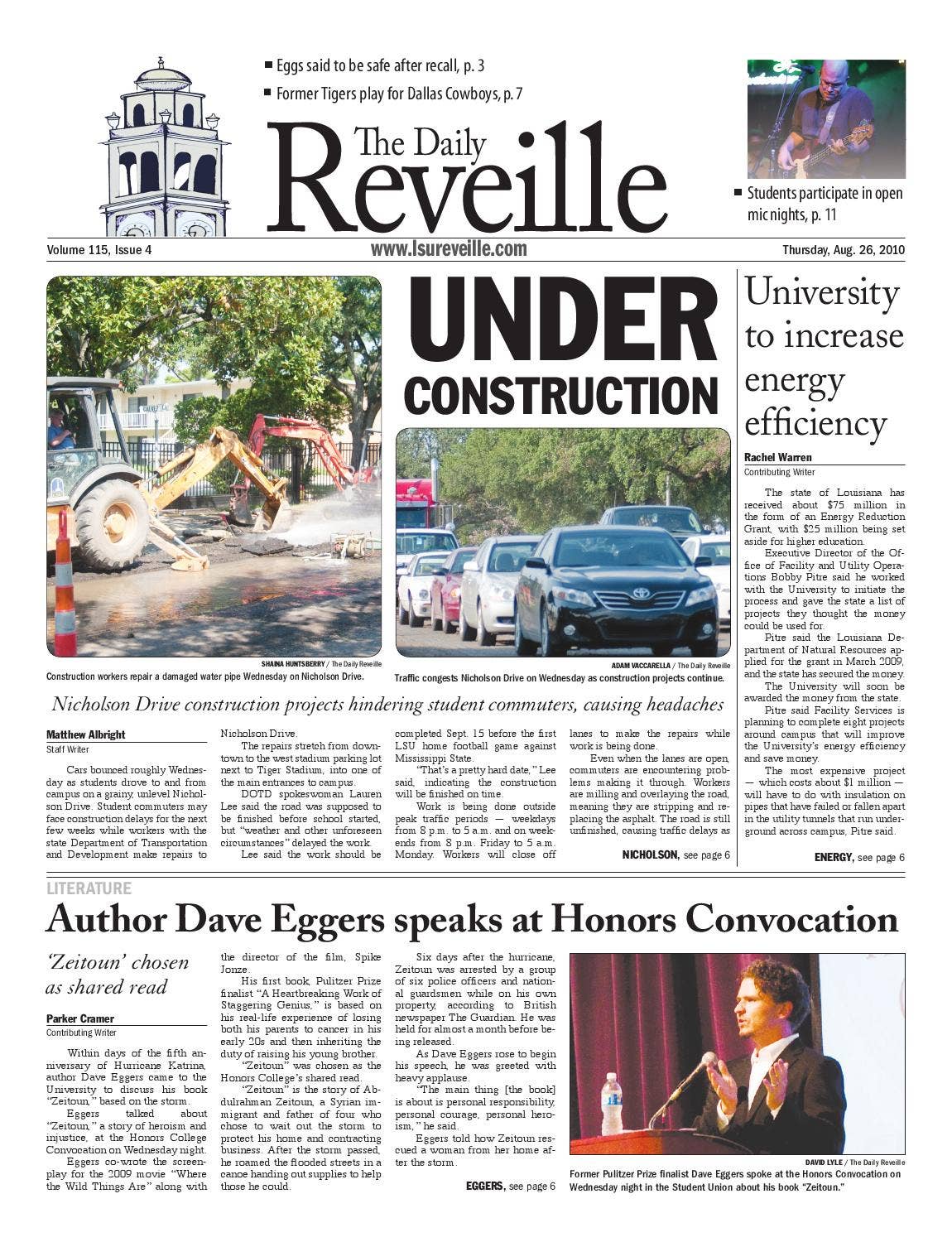 The Daily Reveille - August 26, 2010 by Reveille - Issuu