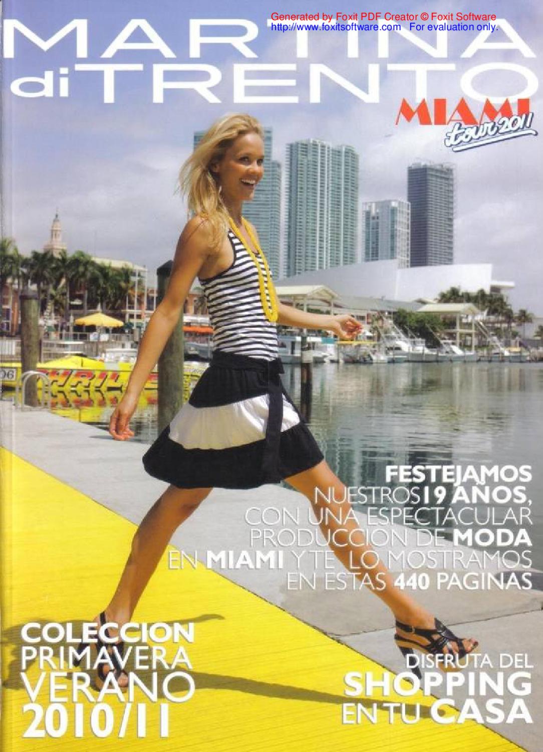 MARTINA DI TRENTO. CATALOGO PRIMAVERA VERANO 2010 by Martina di Trento ...