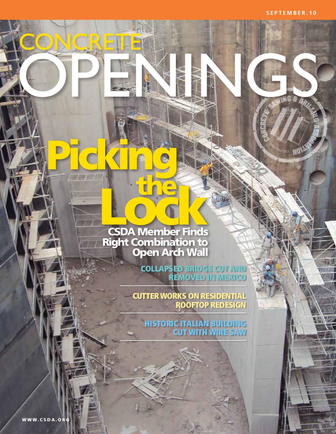 September 10 Concrete Openings by Concrete Openings Archive - Issuu
