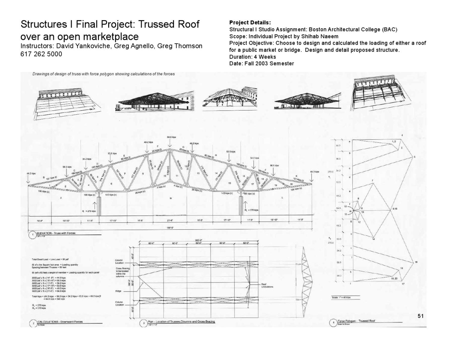 Structures I Final Project by Shihab Naeem - Issuu