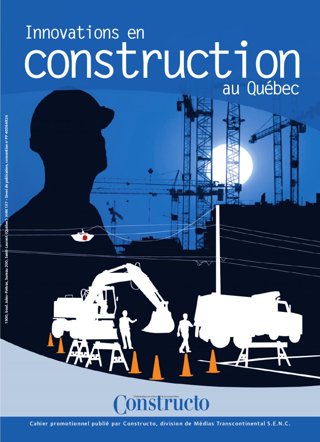 Innovations en construction au Québec by JBC Média inc. - Issuu