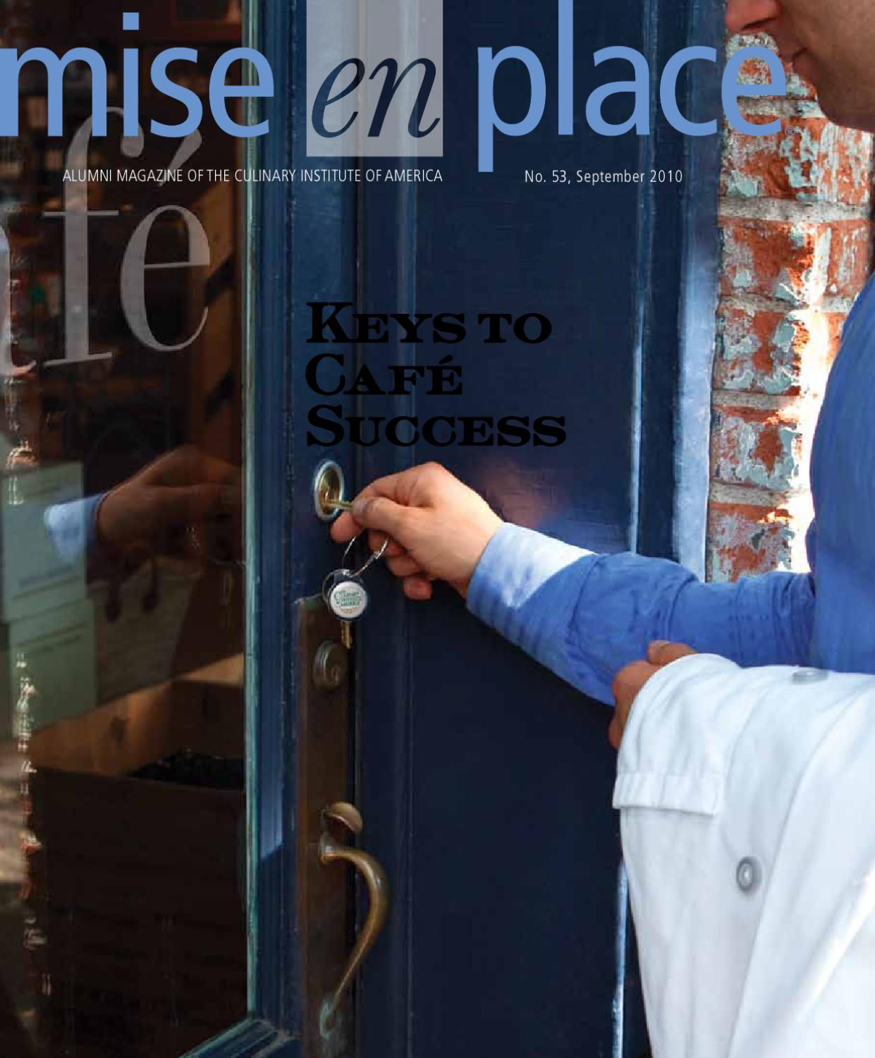 mise en place issue 53 Keys to Café Success by The Culinary Institute ...