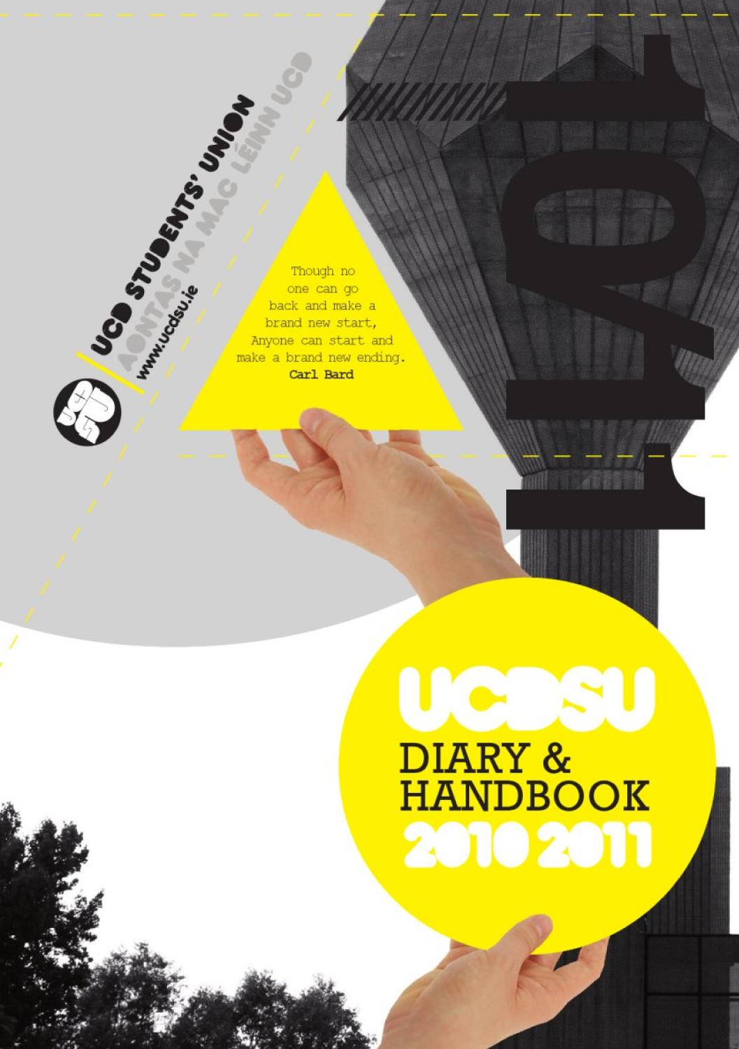 UCDSU Handbook & Diary by Trevor Finnegan - Issuu