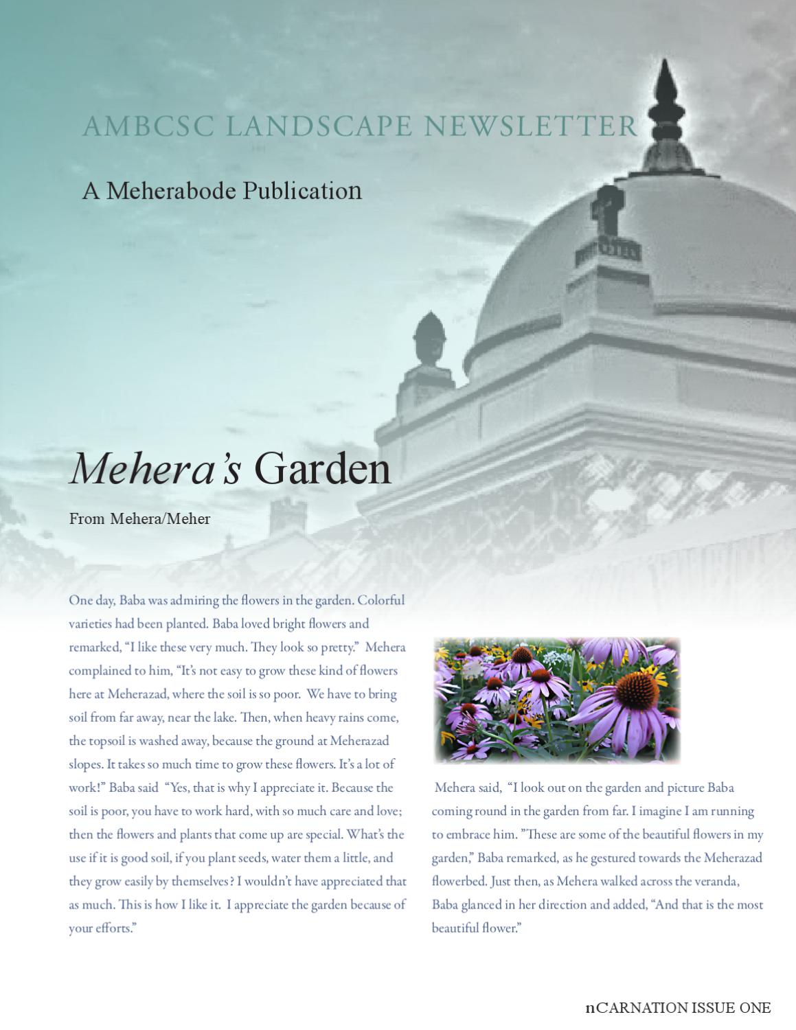 AMBCSC LANDSCAPE NEWSLETTER by AMBCSC ARCHIVES PRINT LIBRARIES - Issuu