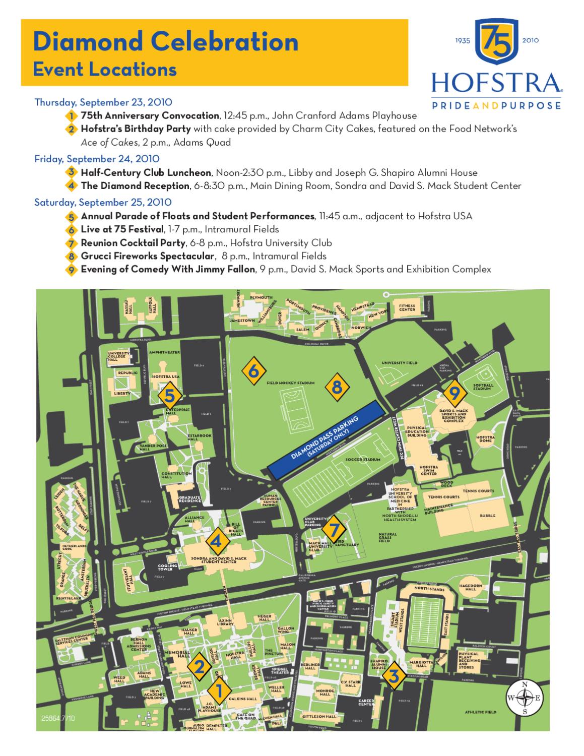 25864 75th Anniversary Map (PARKING) by Hofstra University - Issuu