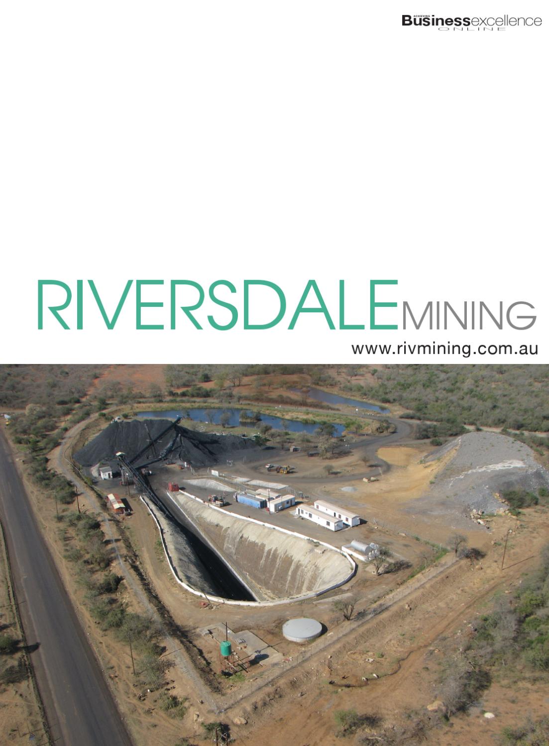 Riversdale AUG10 emea broch by Business Excellence Magazine - Issuu
