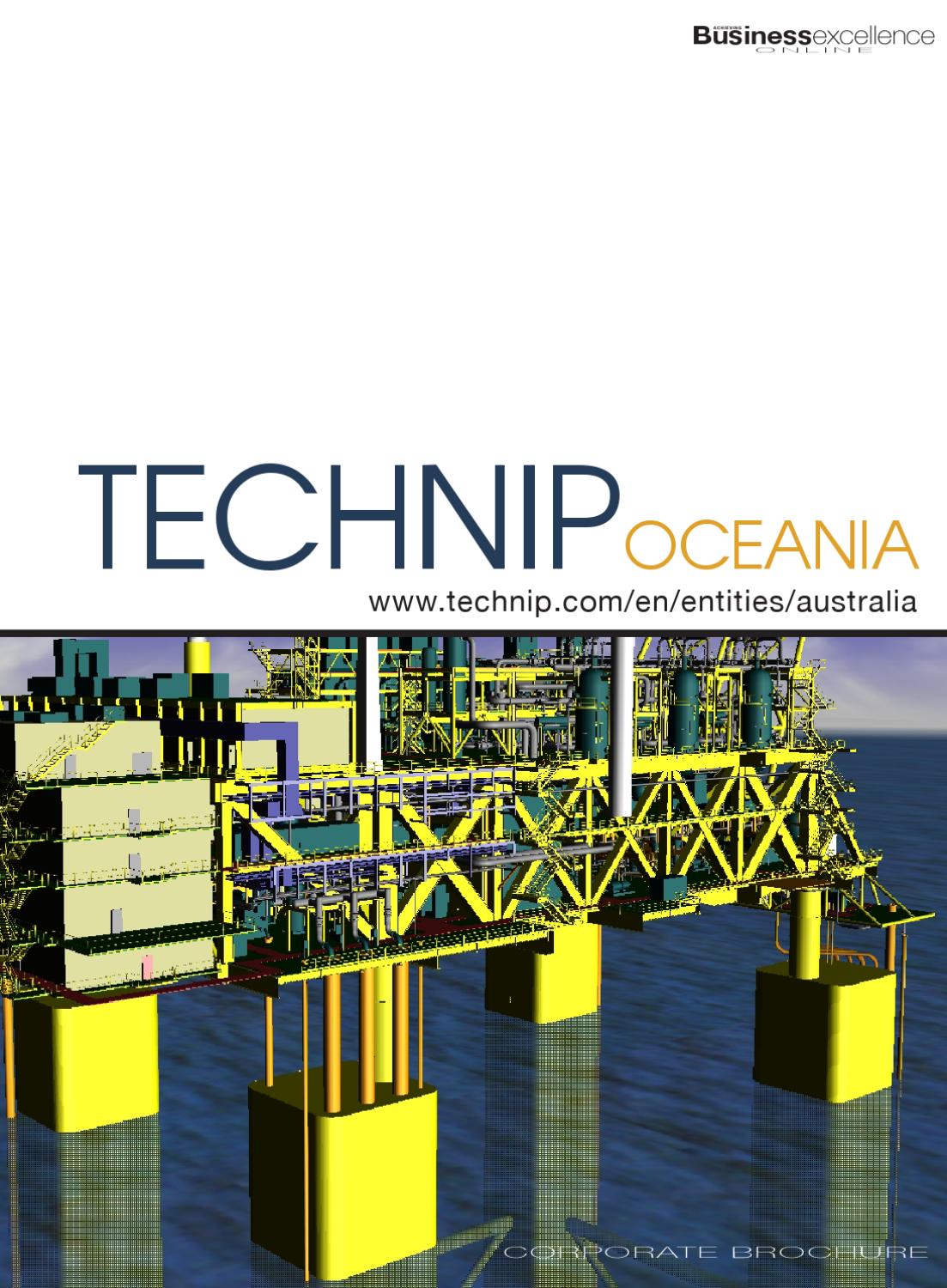 Technip Oceania AUG10 emea broch by Business Excellence Magazine - Issuu
