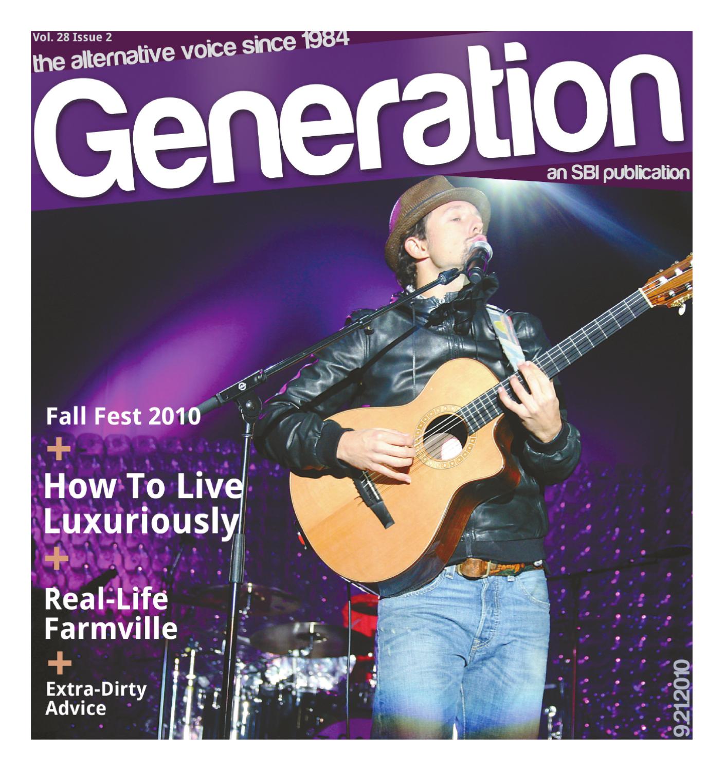 Generation Magazine Vo 28 Issue 2 by Generation Magazine - Issuu