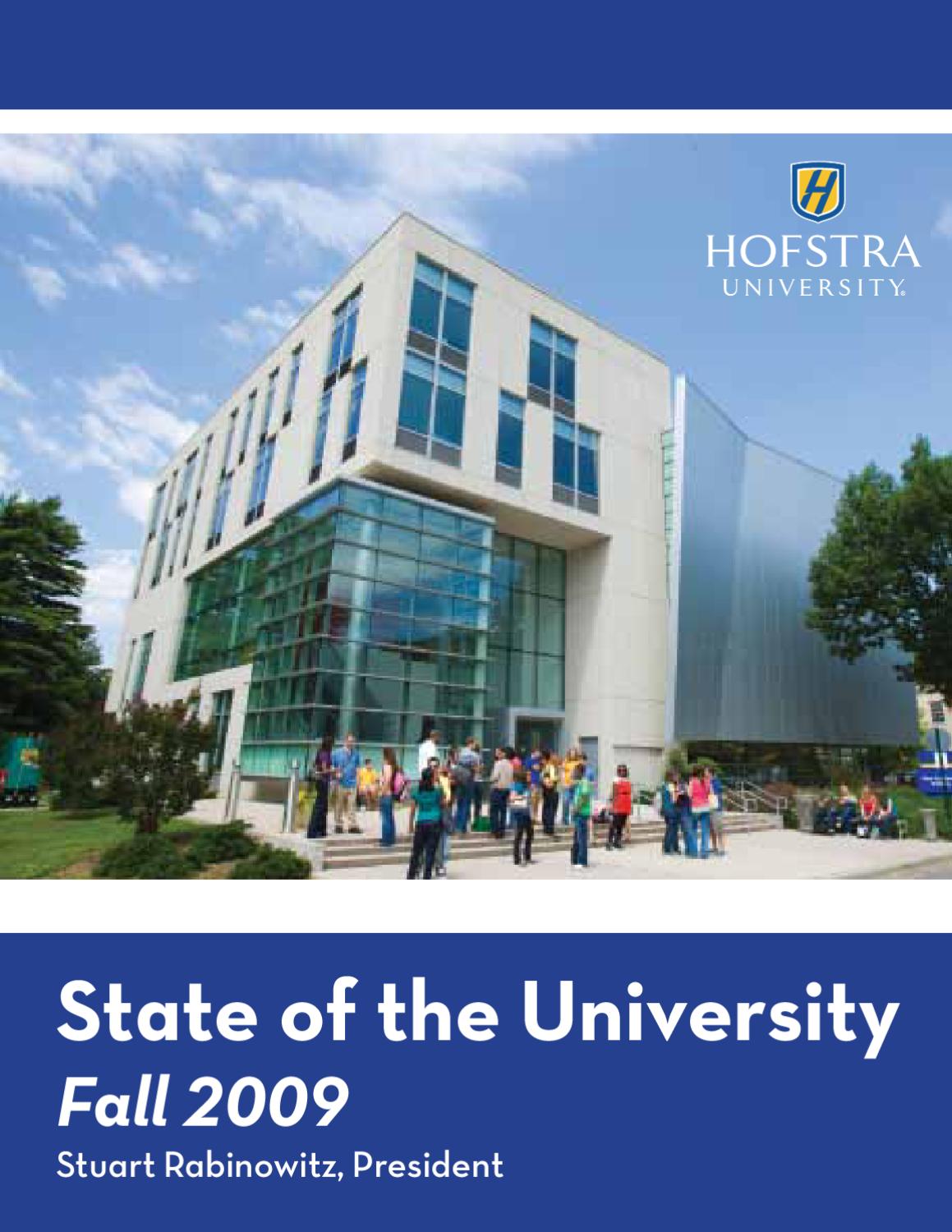 State of the University - Fall 2009 by Hofstra University - Issuu