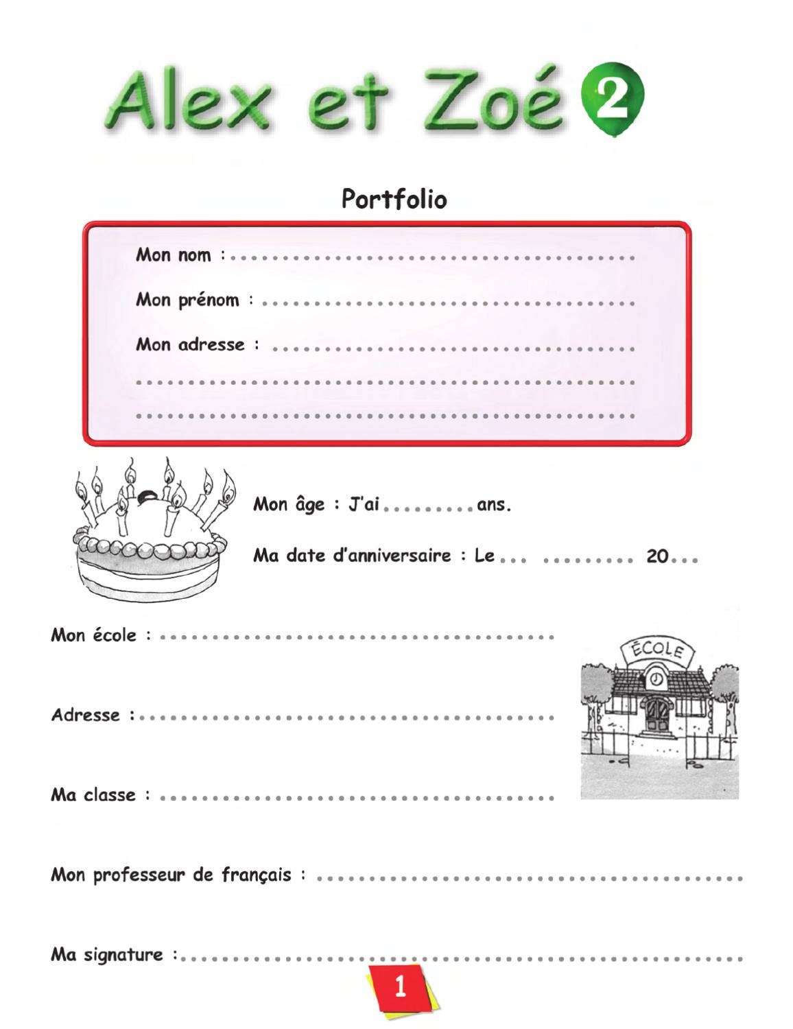 Portfolio Alex et Zoé 2 by CLE International - Issuu