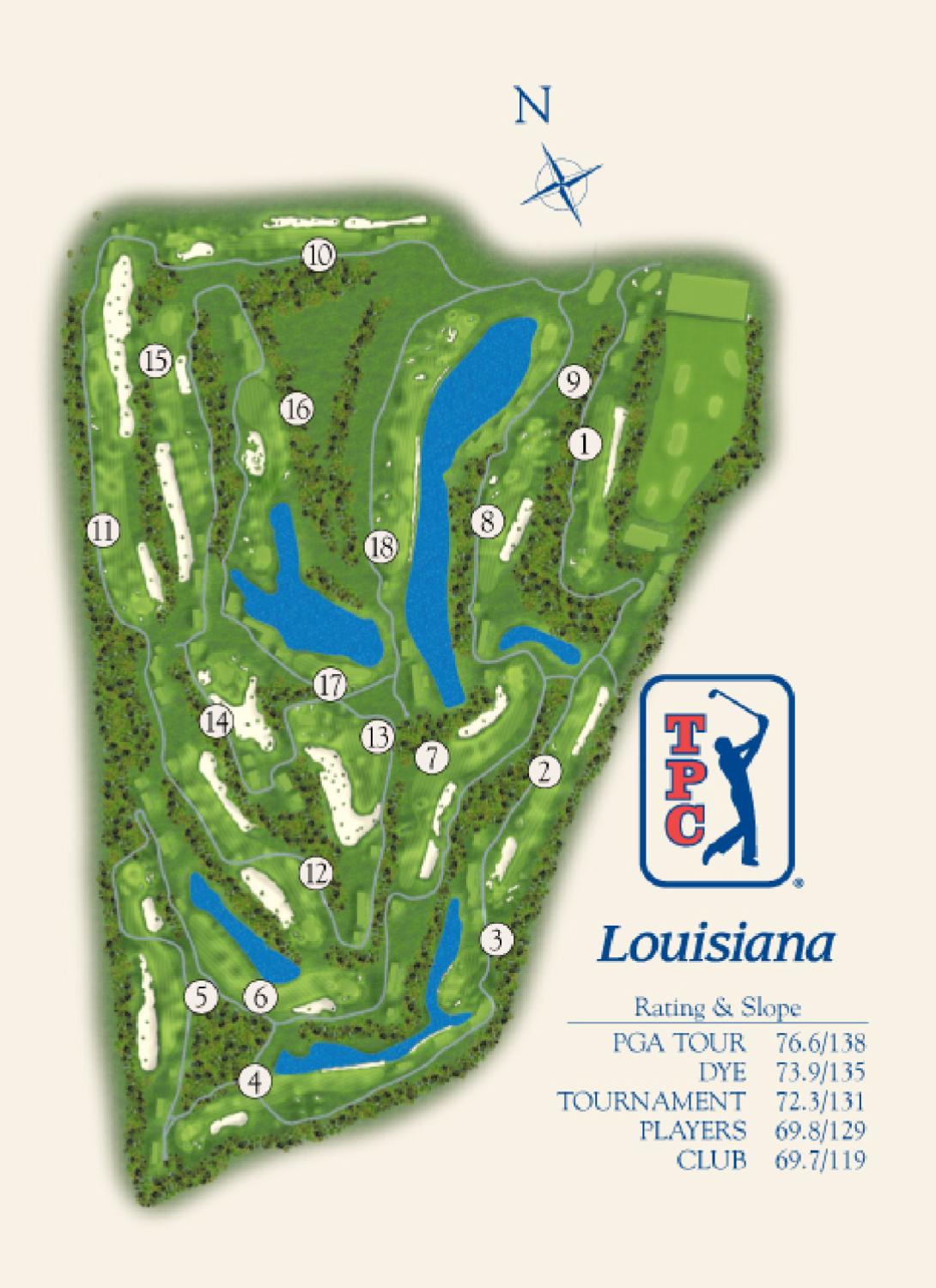 TPC Louisiana Yardage Book by TPCNetwork - Issuu