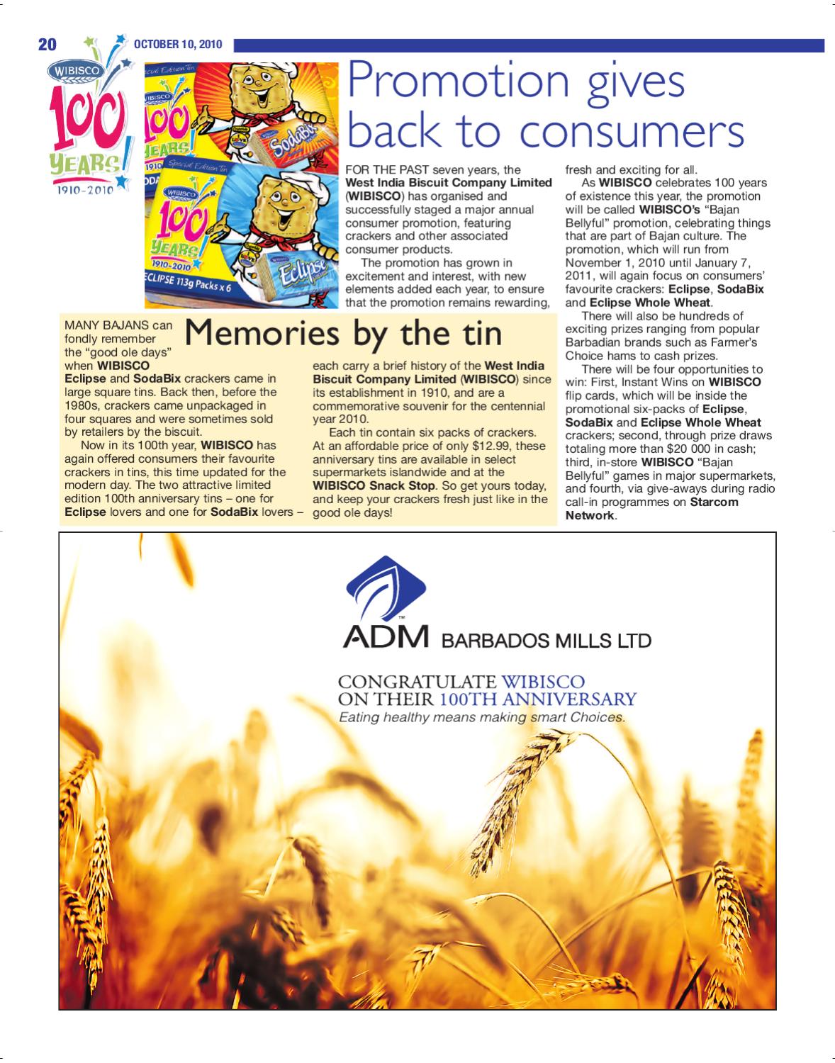 WIBISCO 100TH ANNIVERSARY SUPPLEMENT by Nation Publishing Co. Limited ...