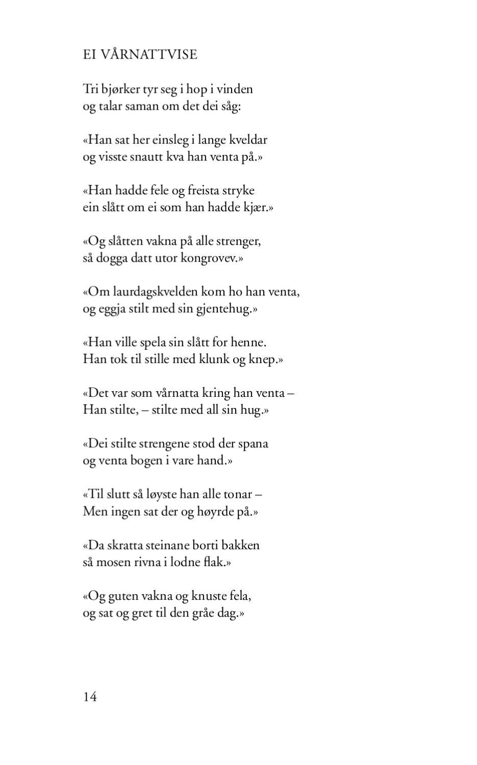 Dikt-i-samling by Det Norske Samlaget - Issuu