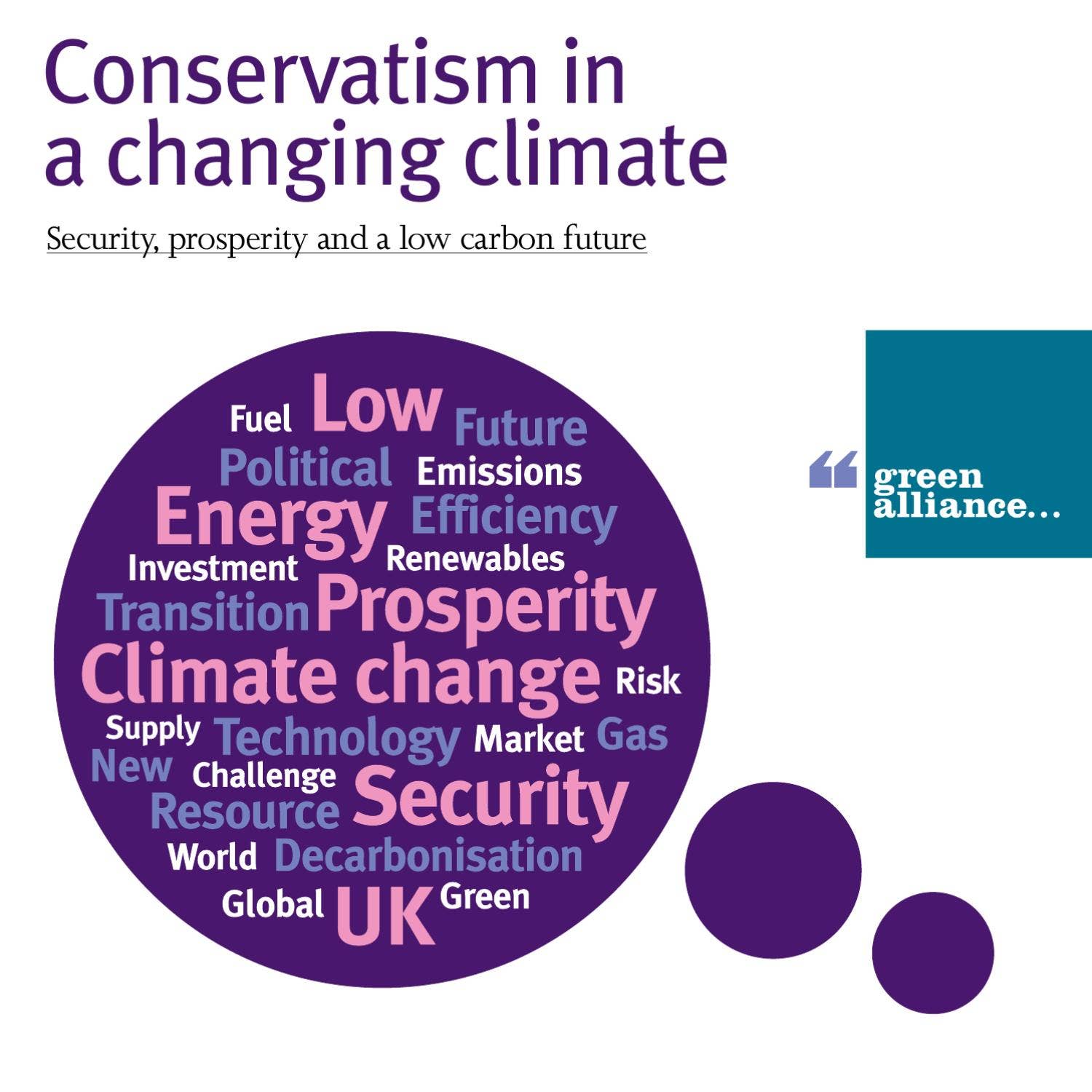 Conservatism in a Changing Climate by Green Alliance - Issuu