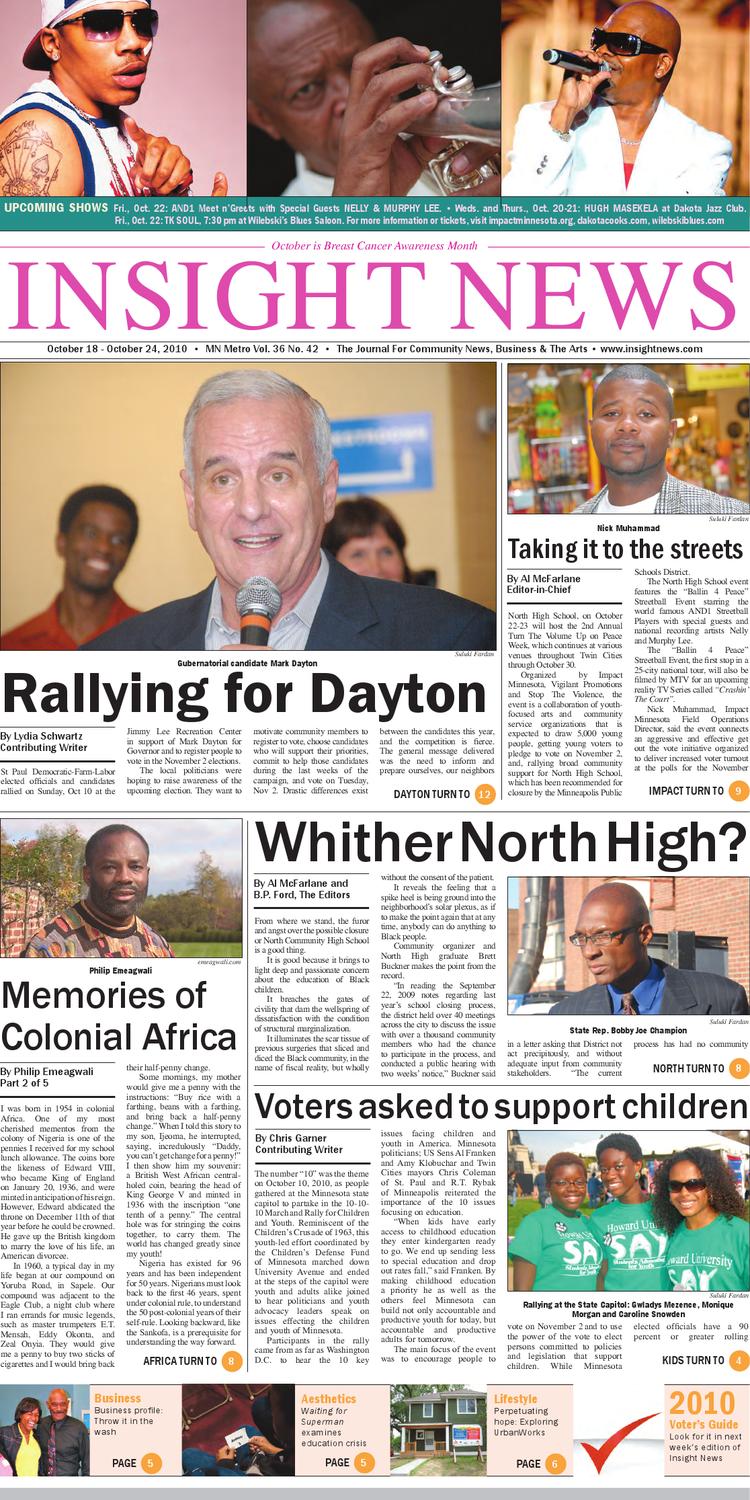 Insight News ::: 10.18.10 by Insight News, Inc - Issuu