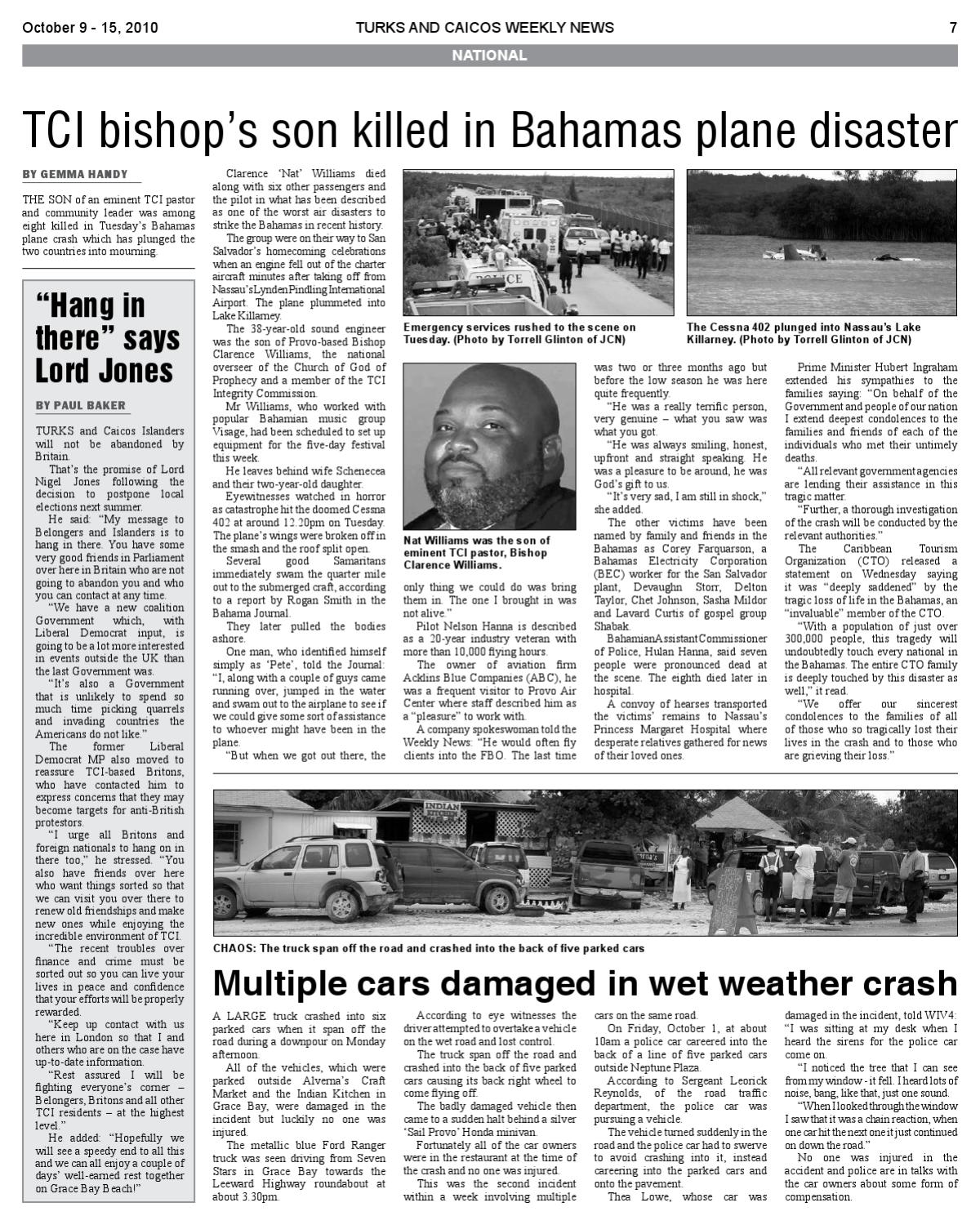 Turks and Caicos Weekly News - Issue 40 by TC Weekly News - Issuu