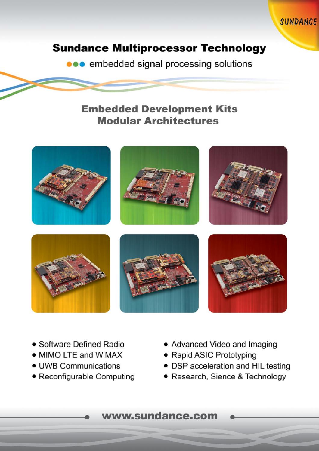 Sundance Special University Offers by Sundance Multiprocessor Technolgy ...