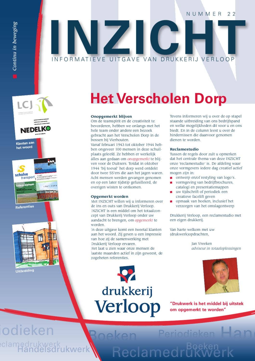 Inzicht 22 by Drukkerij Verloop - Issuu