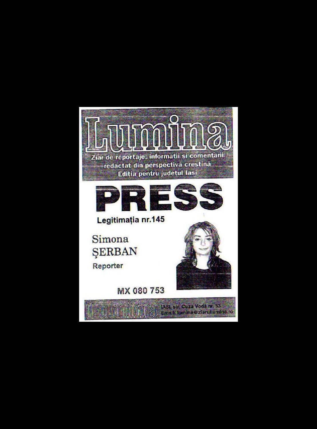 Newspaper articles by simona serban - Issuu