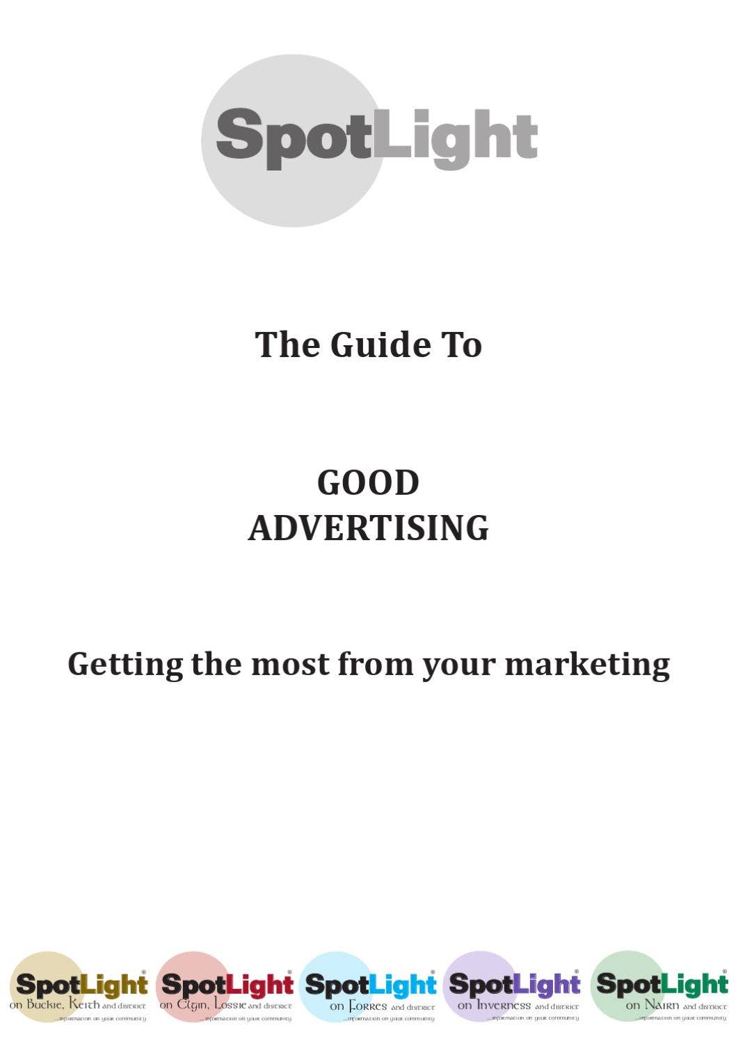 Guide to Good Advertising by david nelmes - Issuu