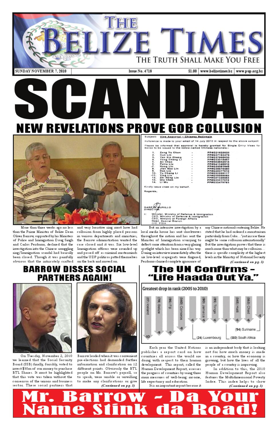 Belize Times 101107 by Belize Times Press - Issuu