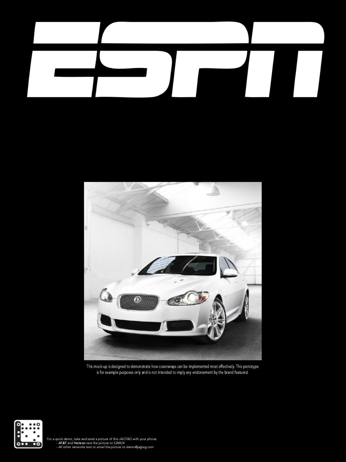 JAGUAR - Mockup Example of Magazine Cover Wrap Marketing by Audience ...