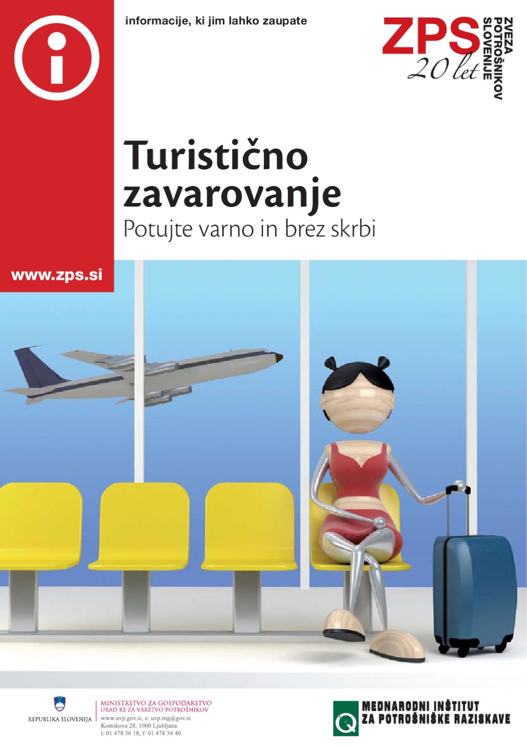 Turistično zavarovanje by Zveza potrošnikov Slovenije - Issuu