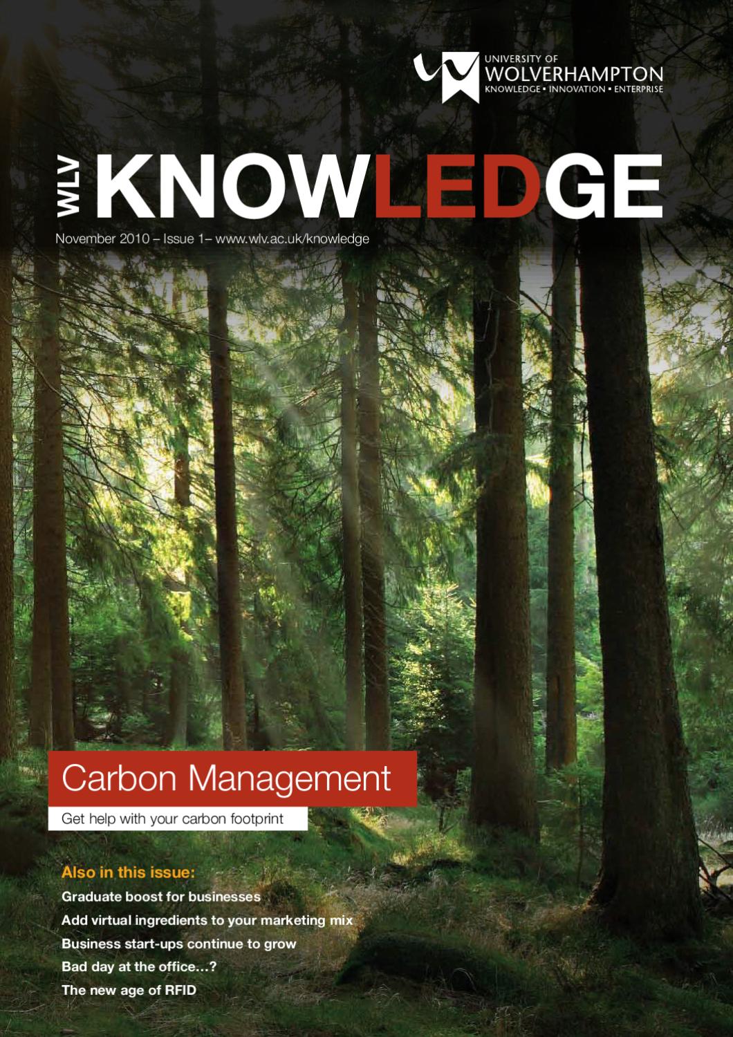 WLV Knowledge 1 by University of Wolverhampton - Issuu