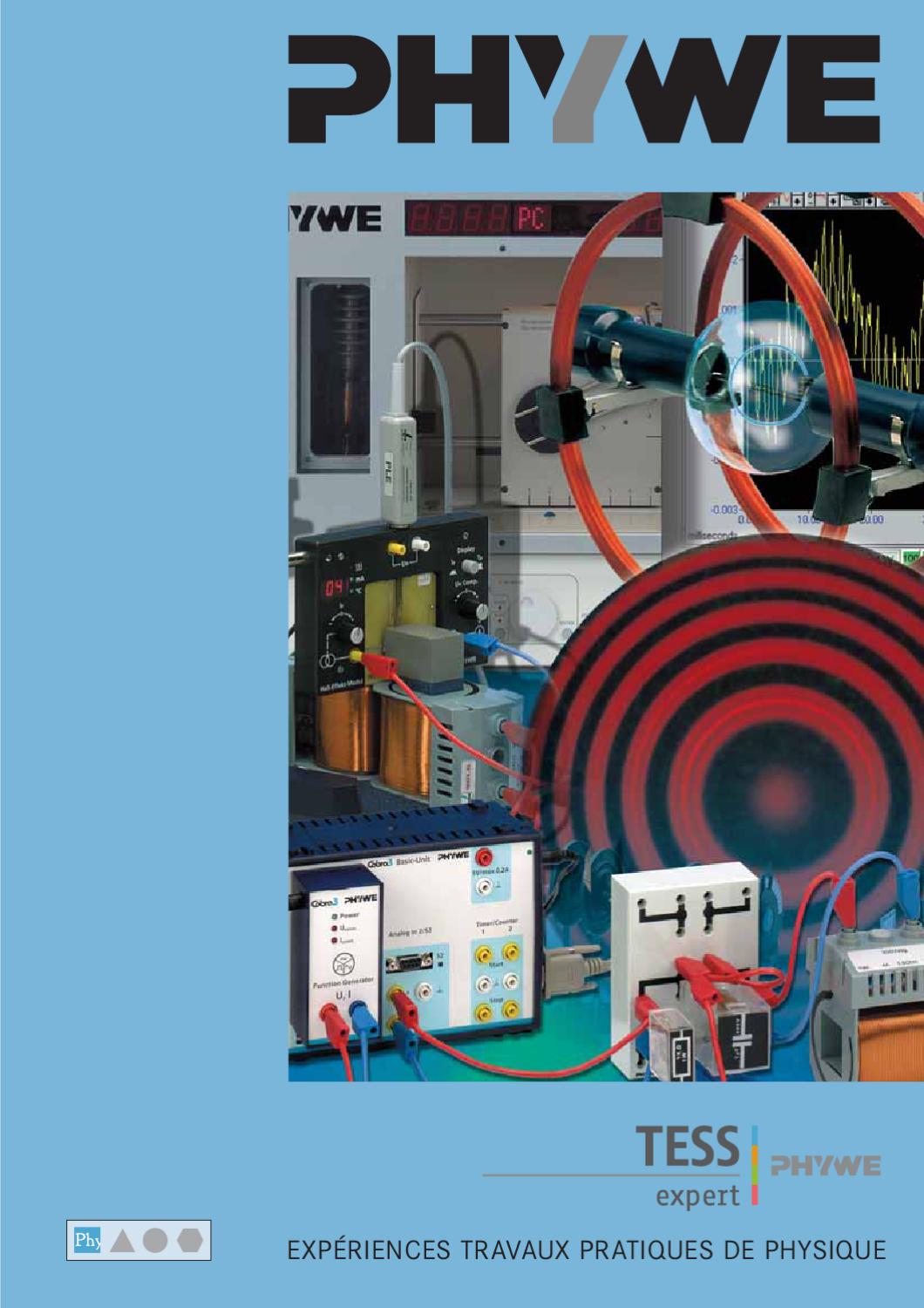 FR Physik: Expérience Travaux Pratiques (LEP) by PHYWE Systeme GmbH ...