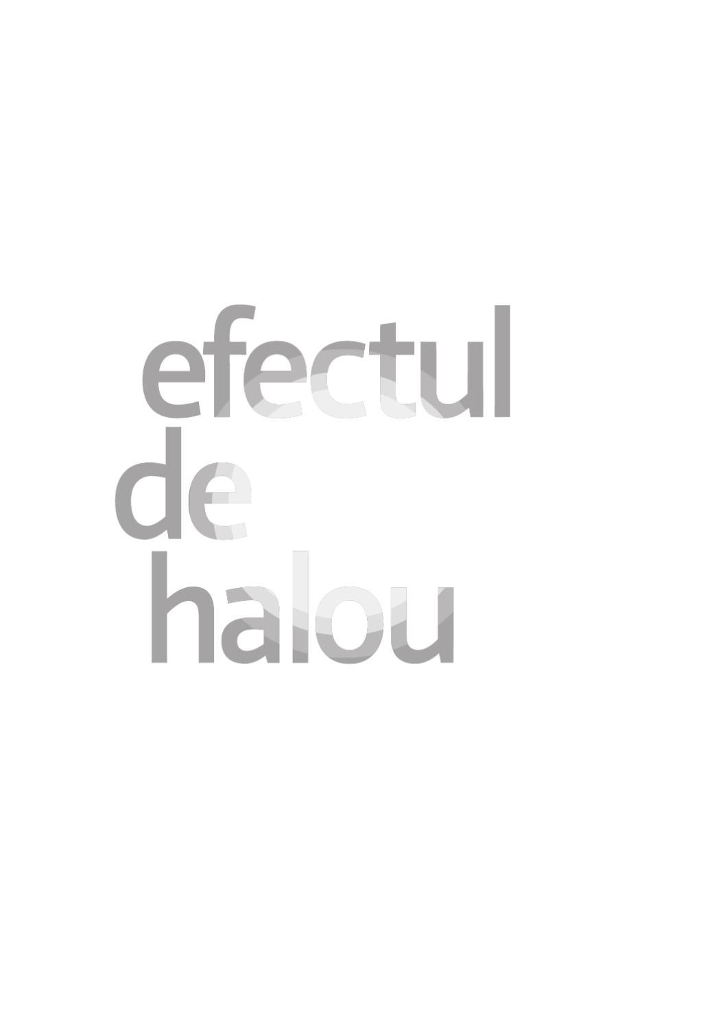 Efectul de halou by Editura Publica - Issuu