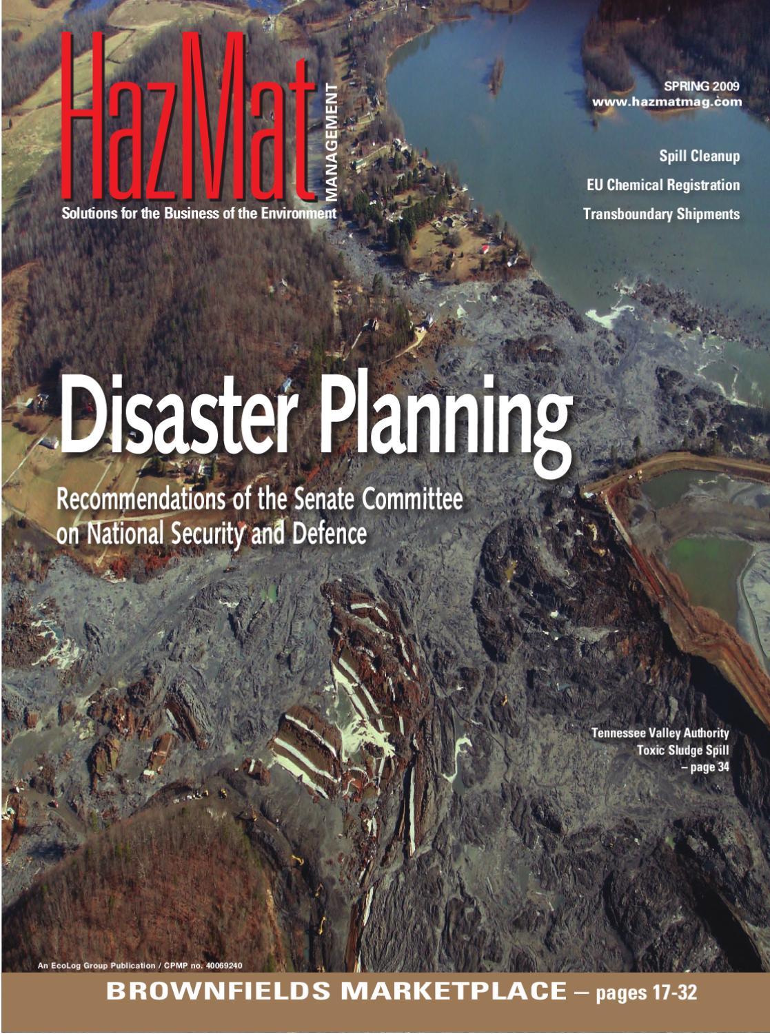 HazMat Management Spring 2009 by Annex Business Media - Issuu