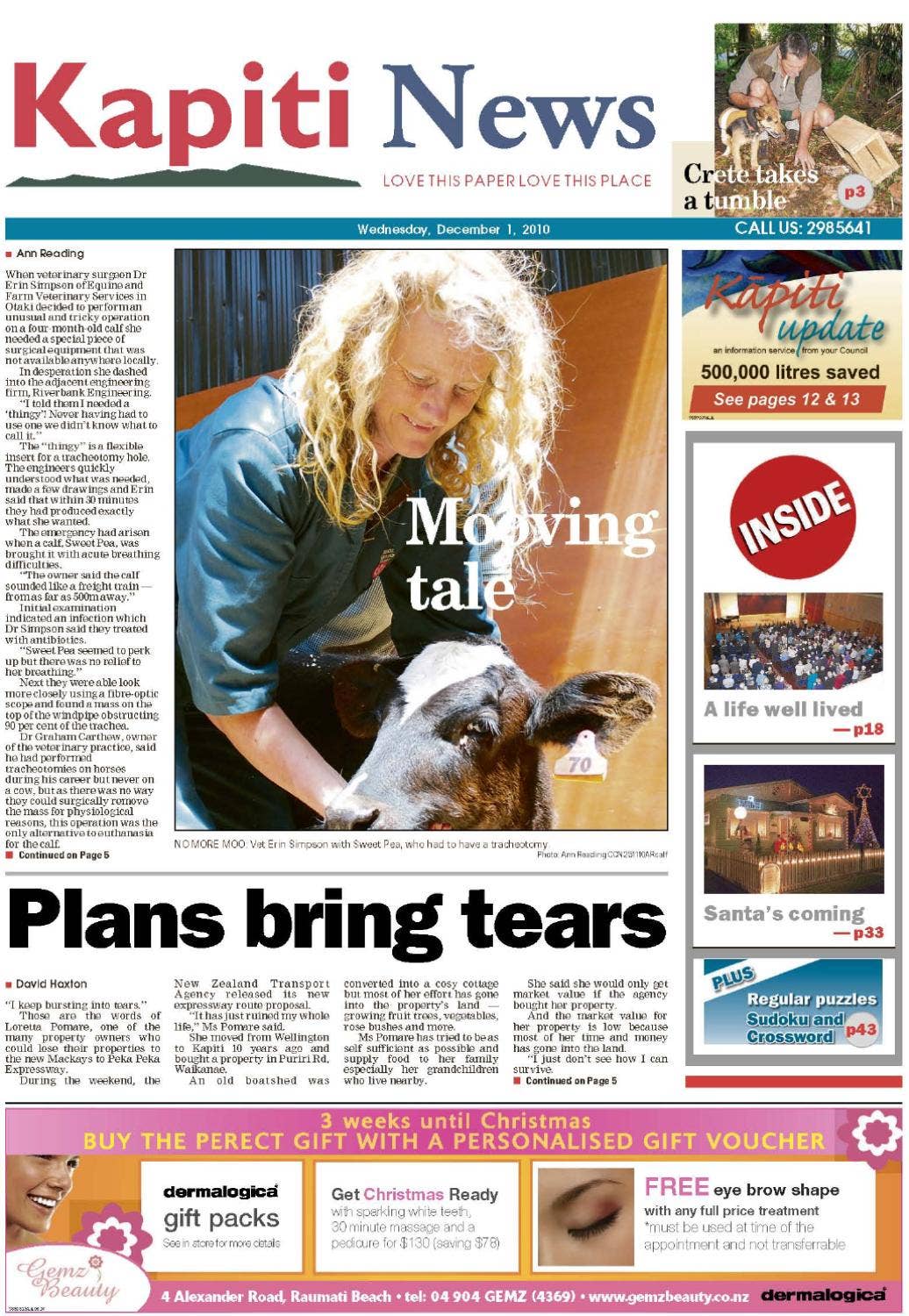 Kapiti News 01-11-10 by Local Newspapers - Issuu