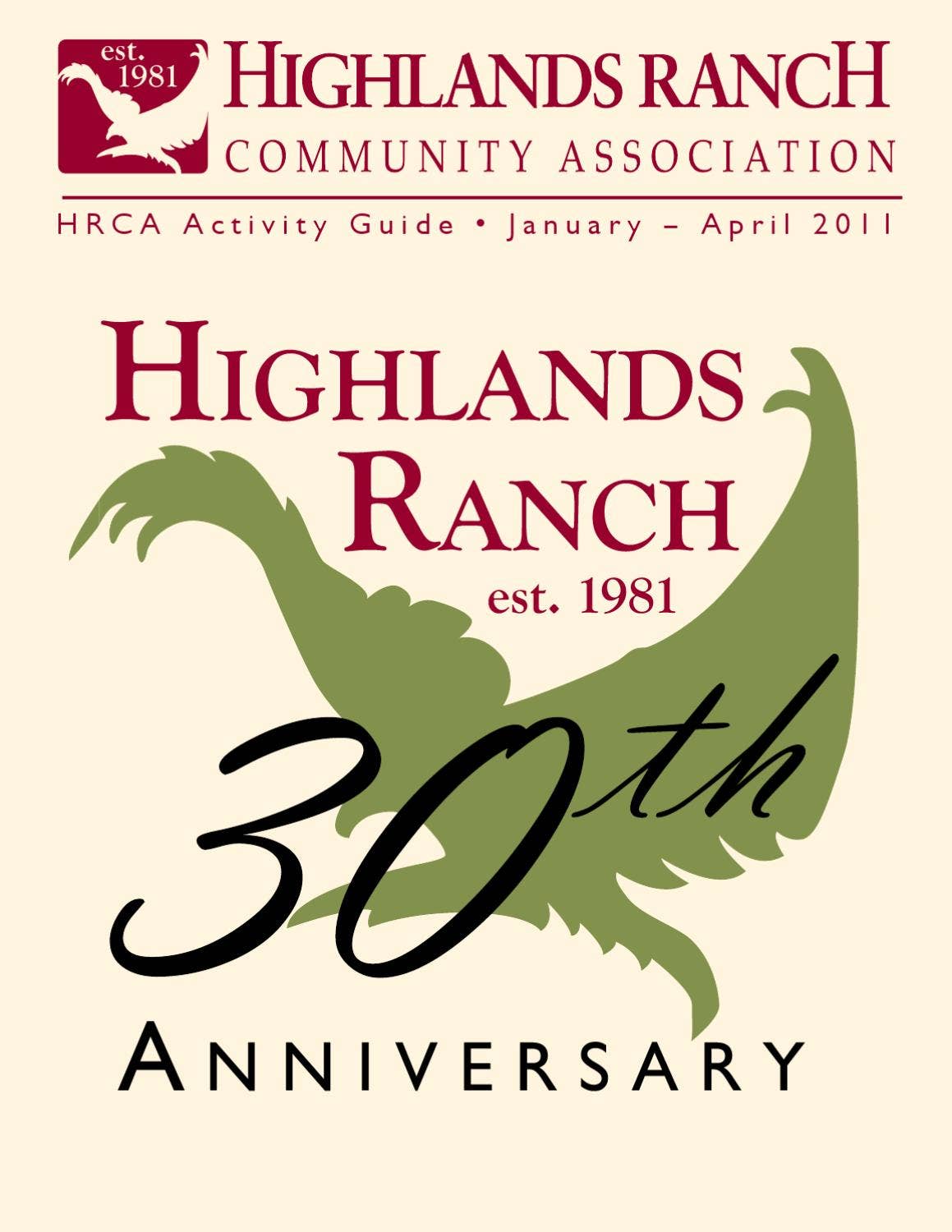 HRCA Jan-April 2011 Activity Guide by Highlands Ranch Community ...