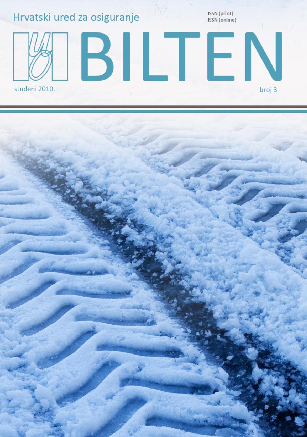 Bilten 3/2010 by Croatian insurance bureau - Issuu