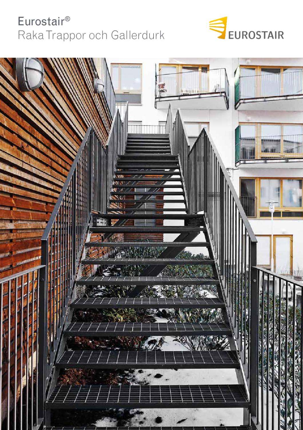 Raka trappor och gallerdurk by Eurostair - Issuu
