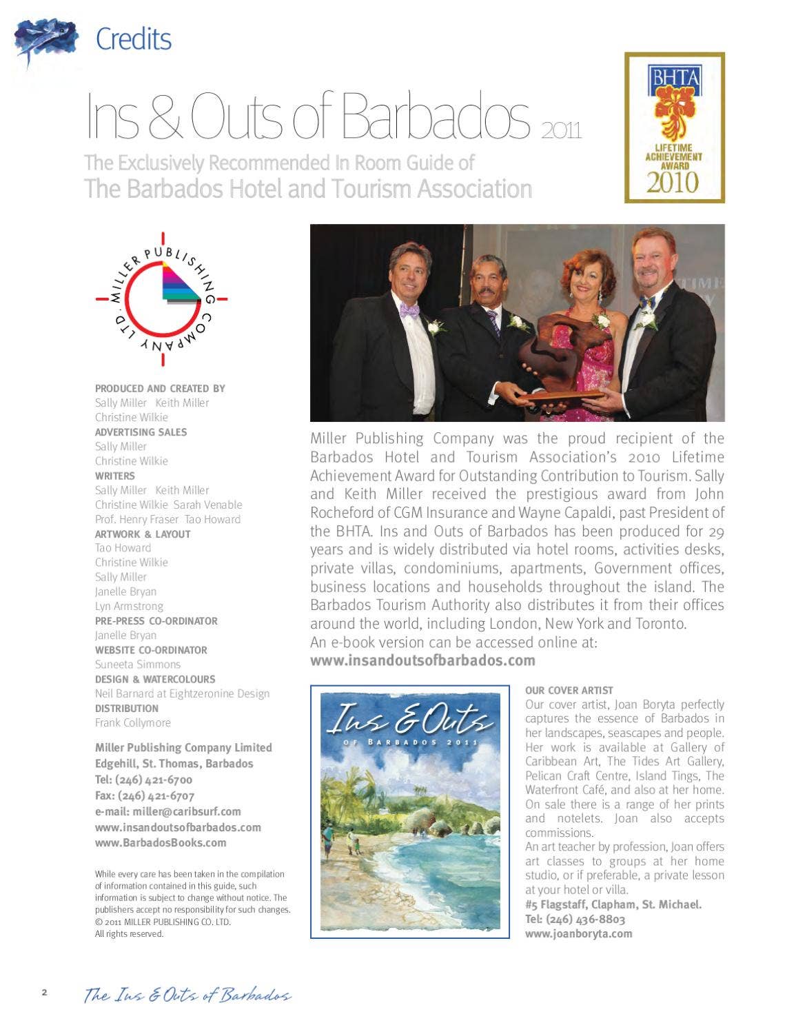 Ins and Outs of Barbados 2011 by Miller Publishing Co Ltd - Issuu
