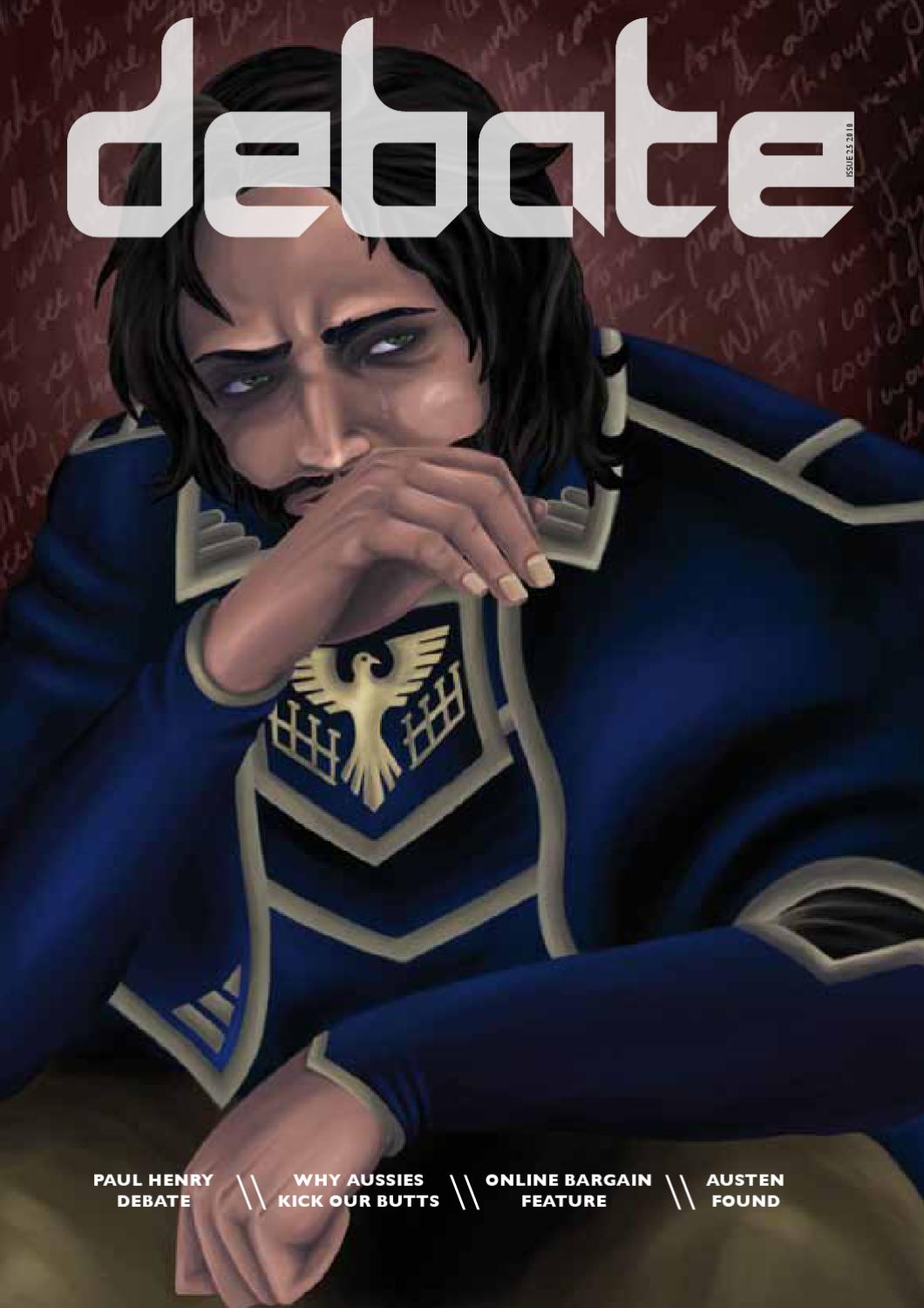 Debate Issue 25, 2010 by Debate Magazine - Issuu