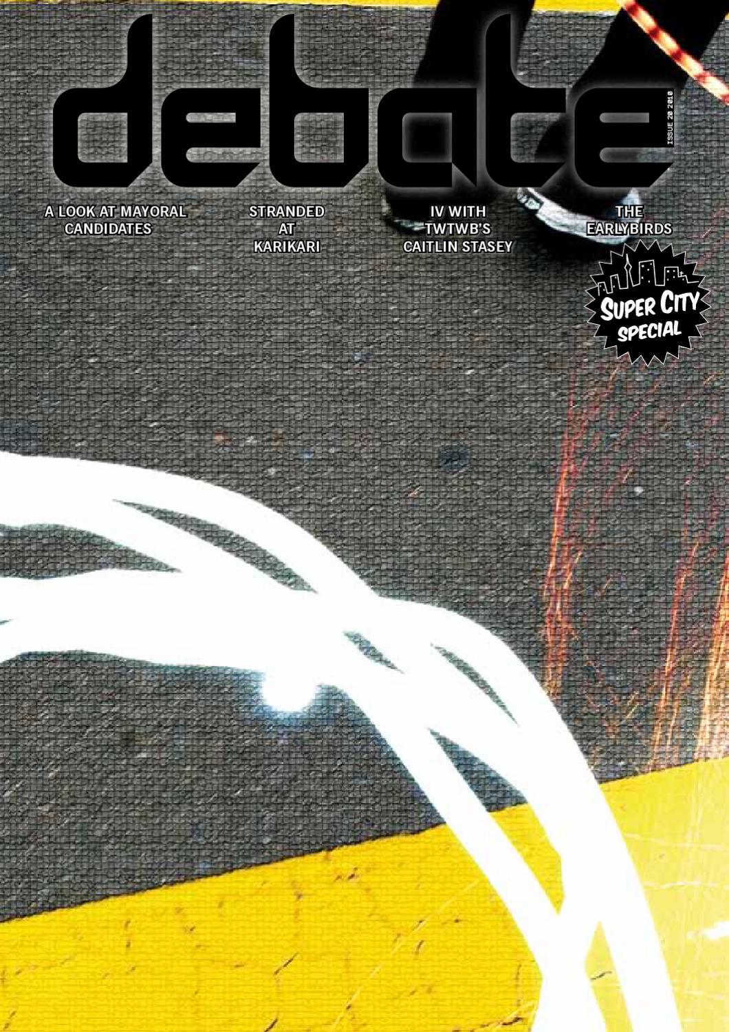 Debate Issue 20, 2010 by Debate Magazine - Issuu