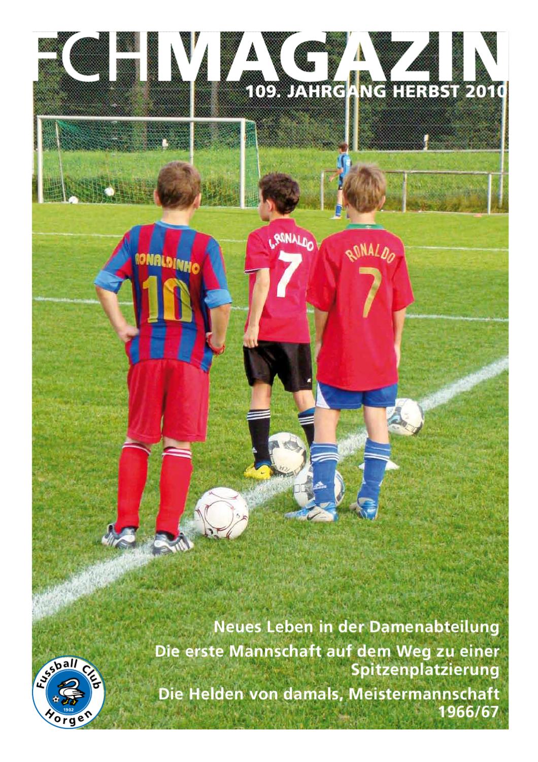 FC Horgen Magazin Winter 2010 by FC Horgen - Issuu