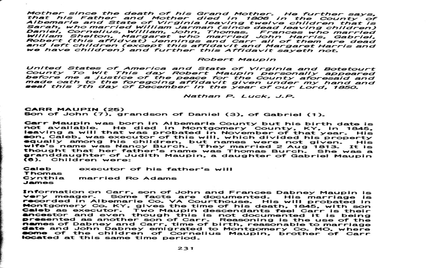 The Story of Gabriel and Marie Maupin by Stan Maupin - Issuu