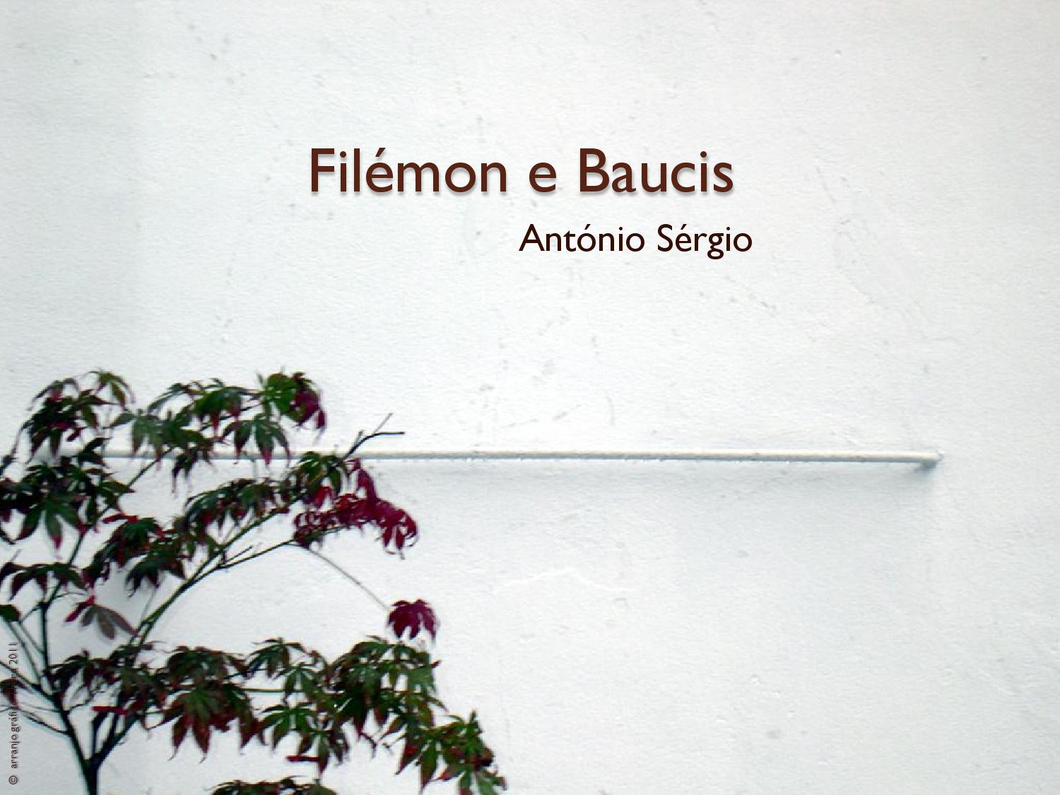 FIlemon e Baucis by Teresa Rafael - Issuu