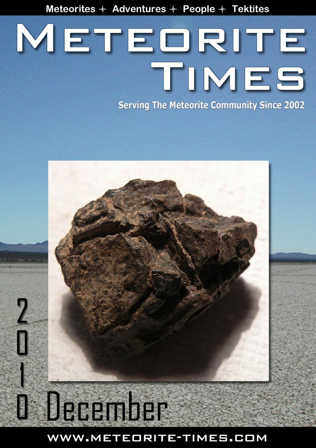 Meteorite Times Magazine by The Meteorite Exchange, Inc. - Issuu