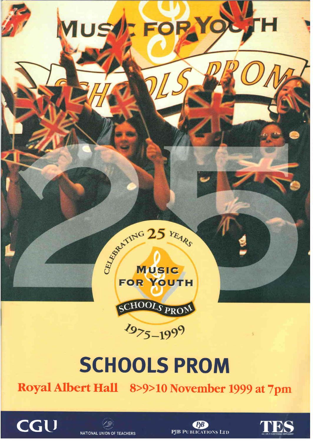 Schools Prom 1999 by Music for Youth - Issuu