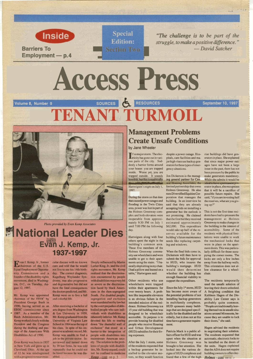 September 1997 Edition - Access Press by Access Press - Issuu