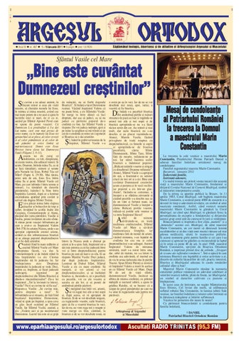 Argesul Ortodox by Arhiepiscopia Argesului si Muscelului - Issuu