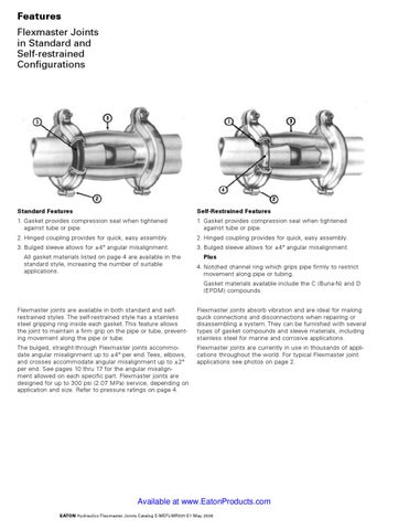 Eaton Aeroquip Flexmaster Couplings Joints by Murdock Industrial - Issuu
