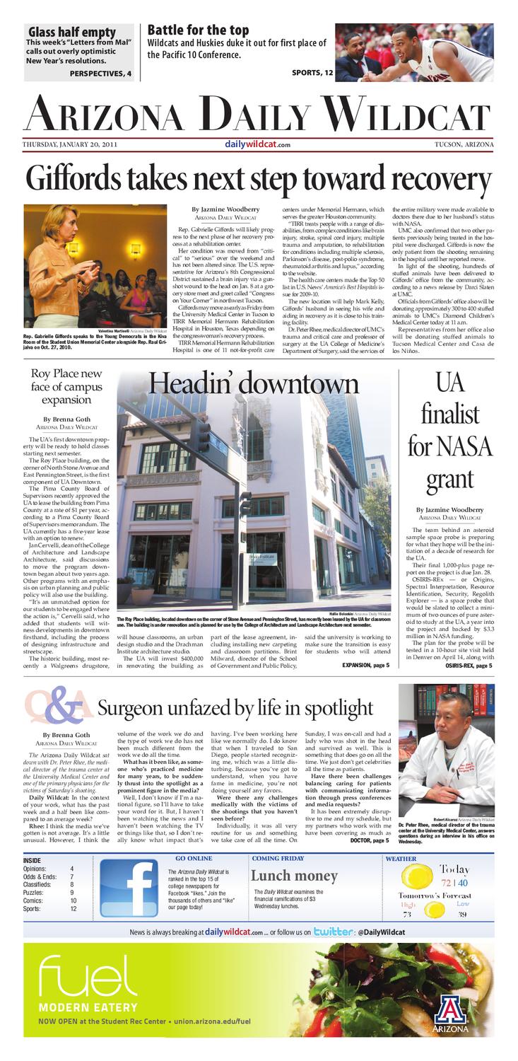Arizona Daily Wildcat by Arizona Daily Wildcat - Issuu