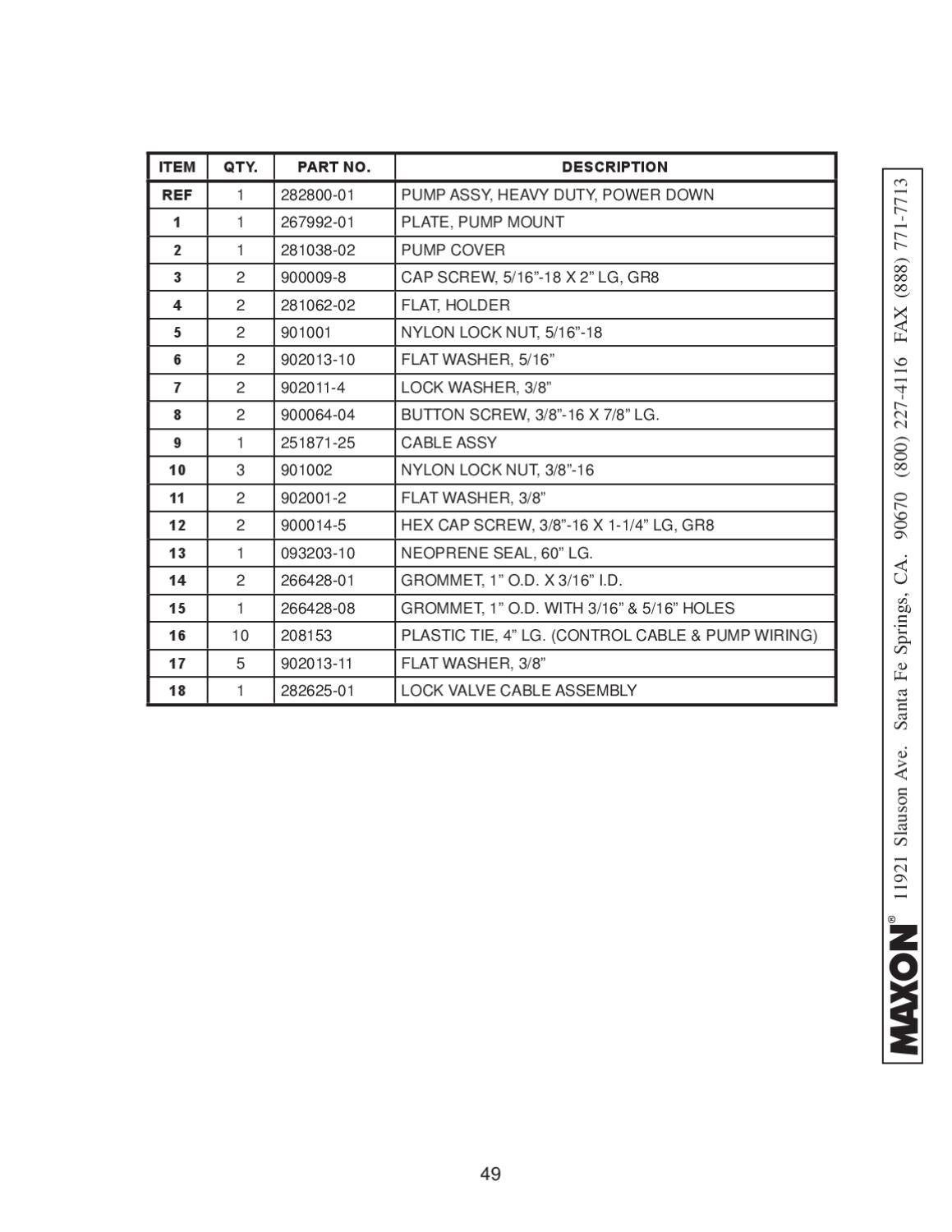 Maxon GPT Series Liftgate by THE Liftgate Parts Co. - Issuu