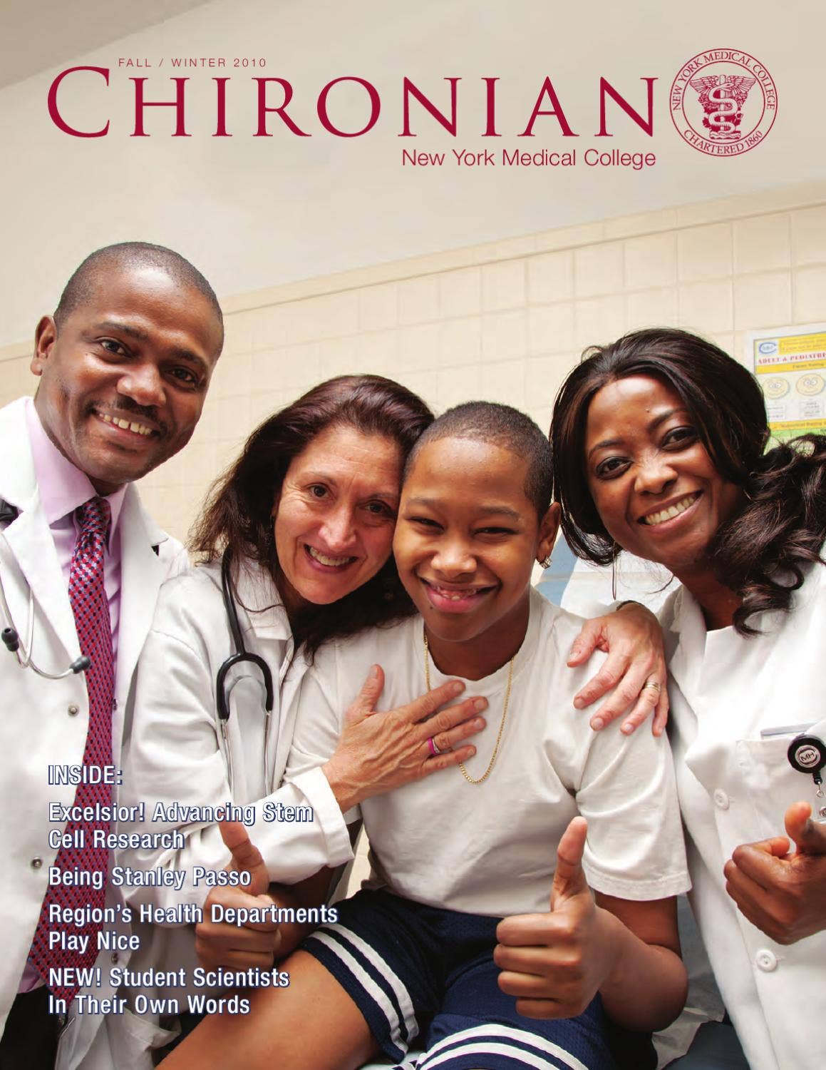 New York Medical College Fall/Winter 2010 Chironian by New York Medical ...